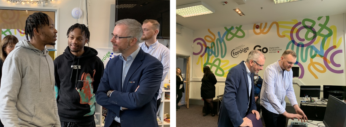 Refurbished Foróige Computer Clubhouse Launched in Blanchardstown - Foróige
